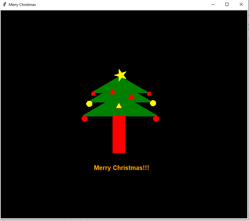 Design A Christmas Tree Using Python Turtle Package TechLifeDiary